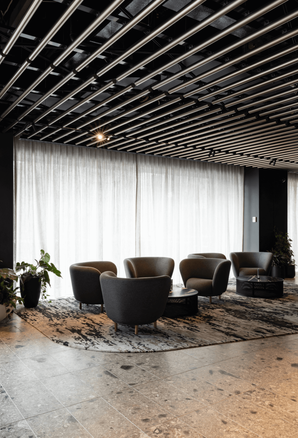 OpenSet Architectural Linings — Deloitte Centre Lobby, Auckland